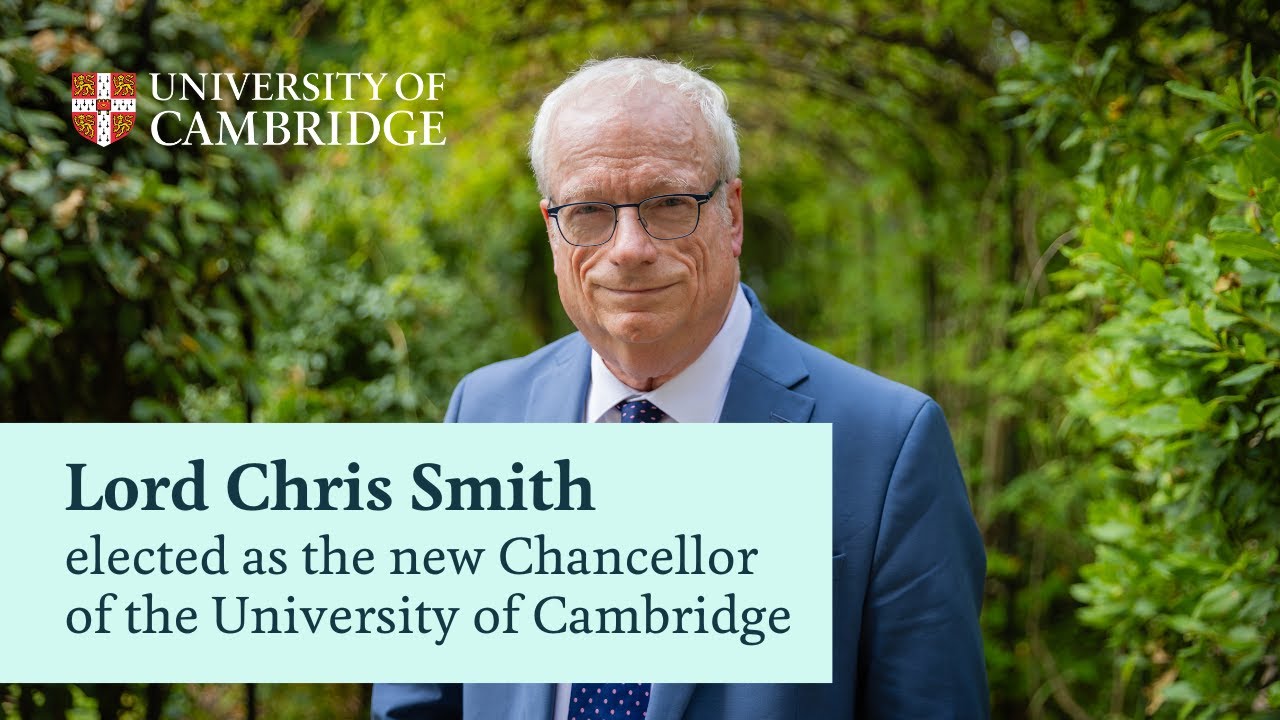Lord Chris Smith elected as the new Chancellor of the University of ...