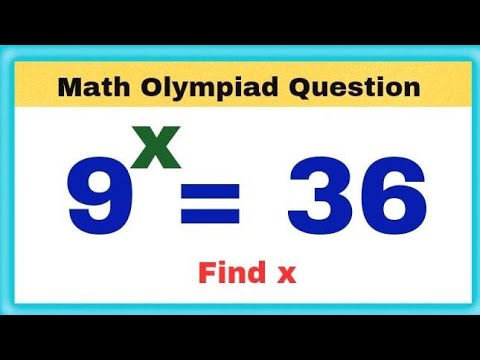 a nice exponential problem | math exponent question| variable in power ...
