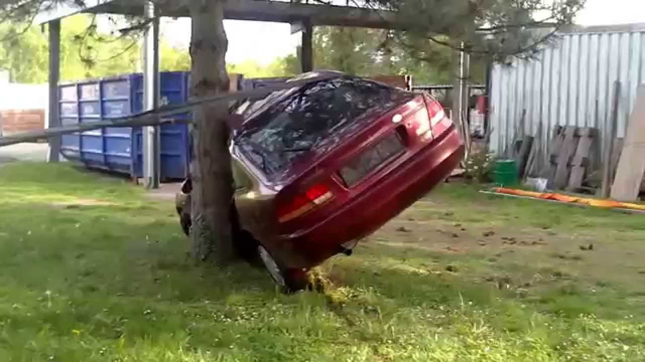 How to destroy a car - YouTube