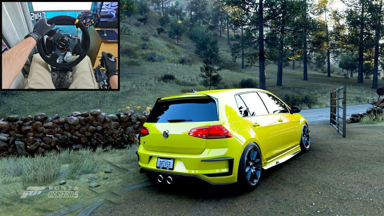 Volkswagen Golf R 2021 700HP - Forza Horizon 5 | Logitech G92 Steering ...