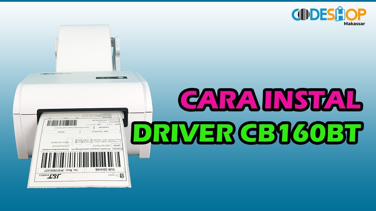 CARA INSTAL DRIVER CB160BT | Tutorial - YouTube