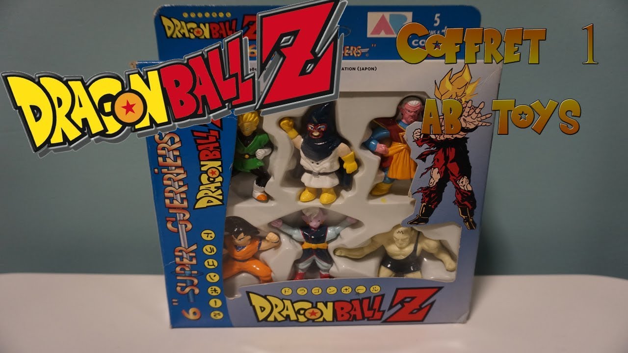 DRAGON BALL Z - FIGURAS AB TOYS COFFRET 1 | RETRO DRAGON BALL - YouTube