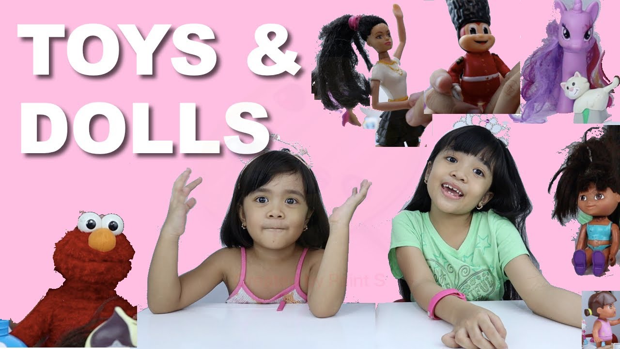 TOYS and DOLLS of Blessie and Gift - YouTube