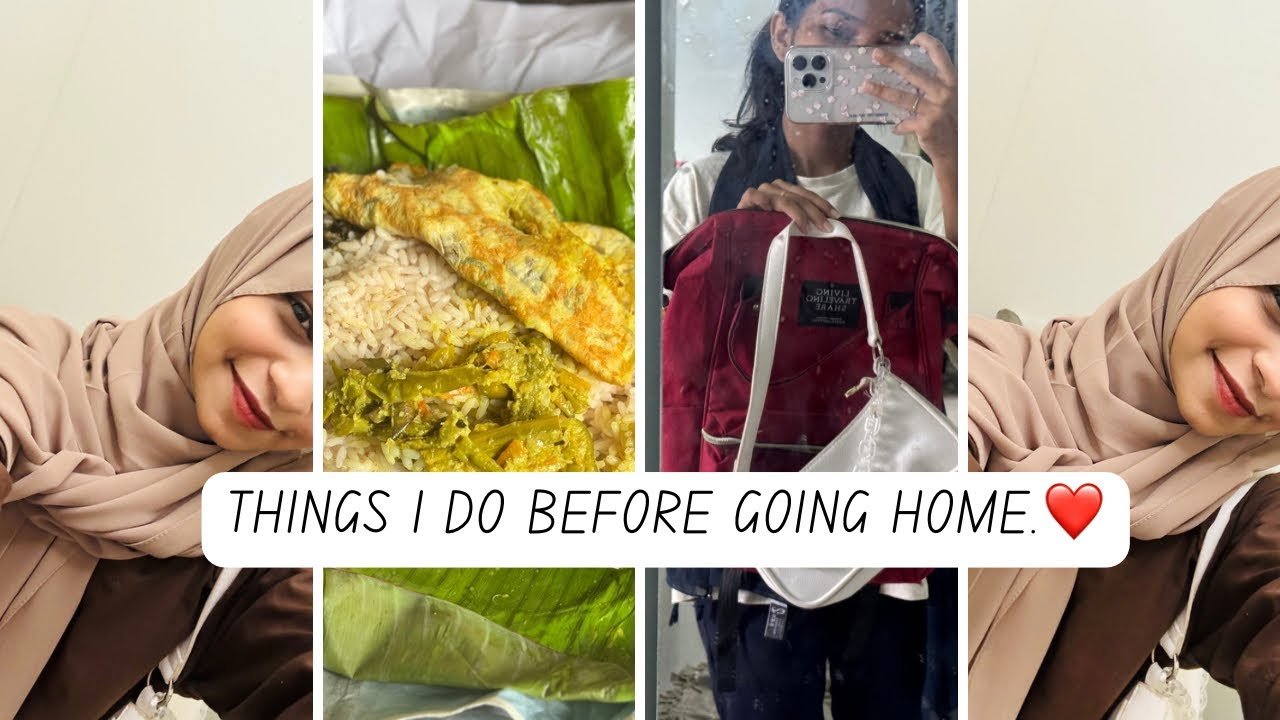 Things I do before going home!🤍😌(hostel vlog,Bangalore to my home) ️ ...