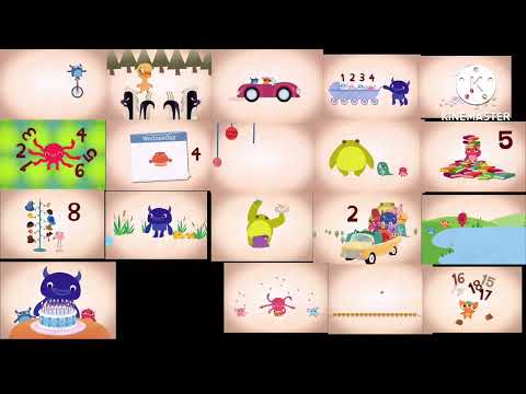 Endless Numbers 1-20 All Once Same Time (1ST MOST VIEWED VIDEO)