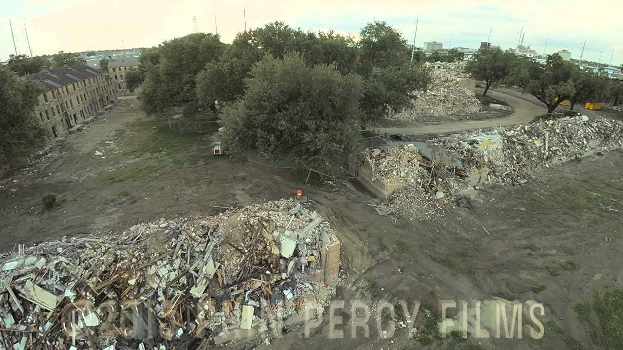 BW Cooper Projects Demolition Aerials - YouTube