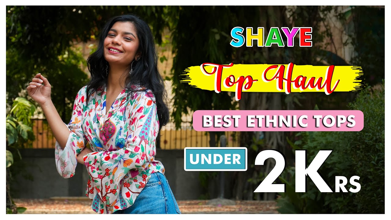 Shaye Haul | Best Printed Tops And Shirts | Amazon Sale - YouTube
