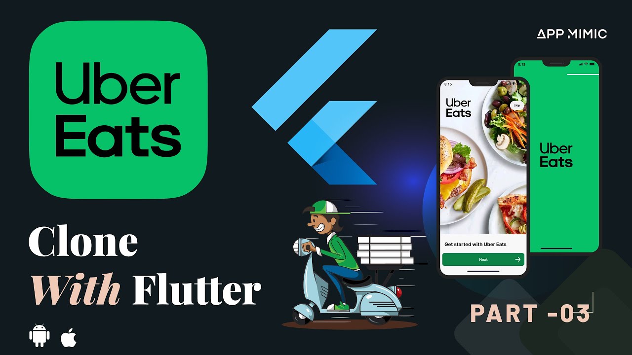 Uber Eats Clone App: Create a Stunning Loading Screen - 03 - YouTube