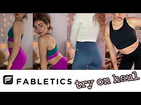 FABLETICS try on haul // ad - YouTube