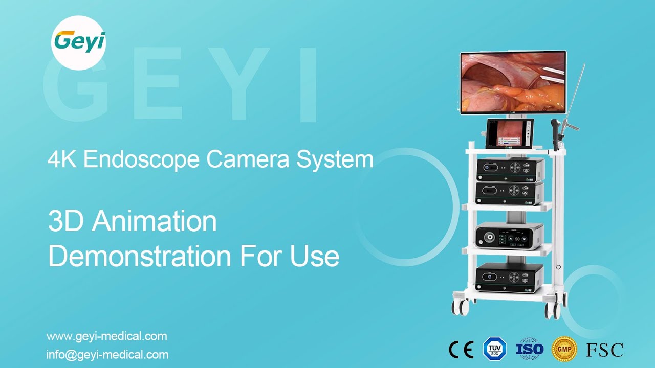 4K endoscope camera system Geyi Medical - YouTube