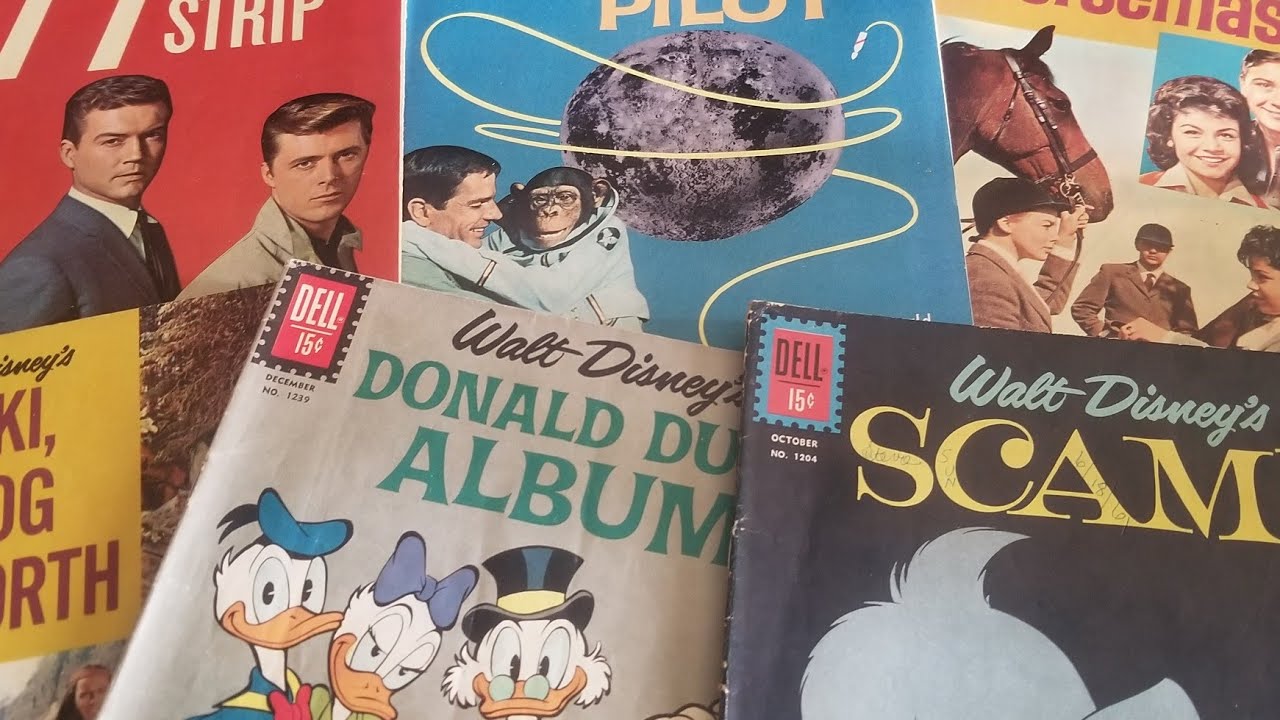 Dell Four Color Comics 1960-62 - YouTube