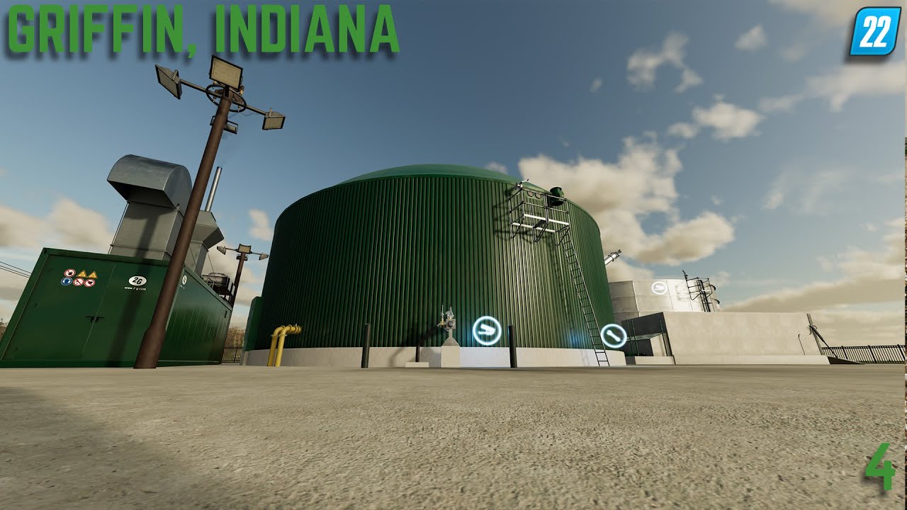 A New BIOGAS PLANT | Griffin, Indiana EP 4 | FS22 - YouTube