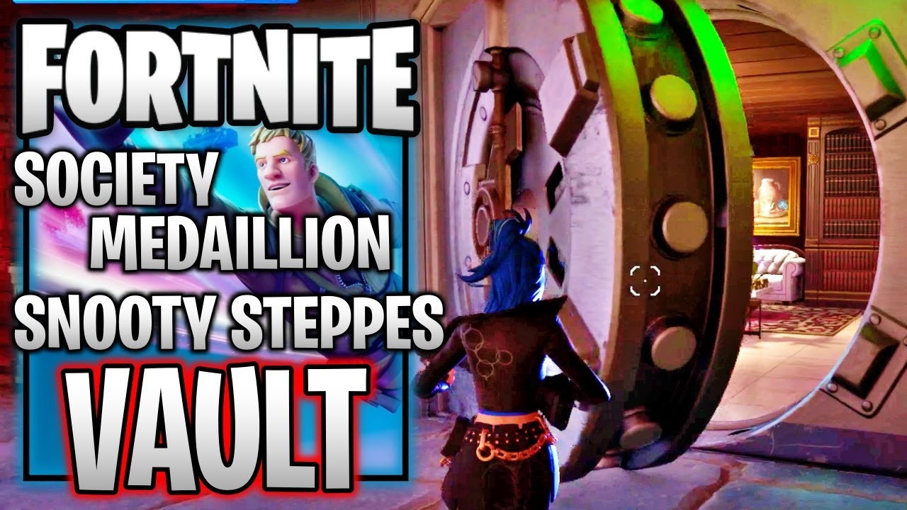 Fortnite - Assist in Collecting a Society Medallion, Snooty Steppes ...