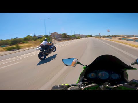 Kawasaki Ninja 250R | Raw sound | Full exhaust