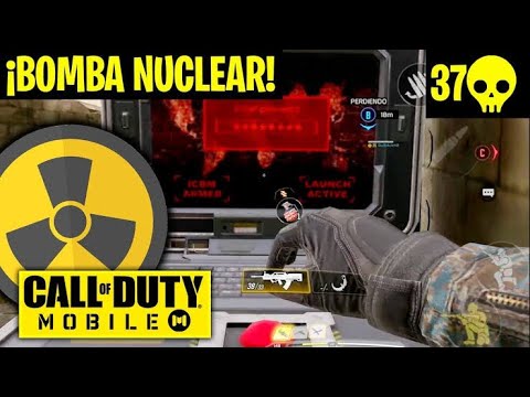 Uso la bomba nuclear en call of duty mobile - YouTube