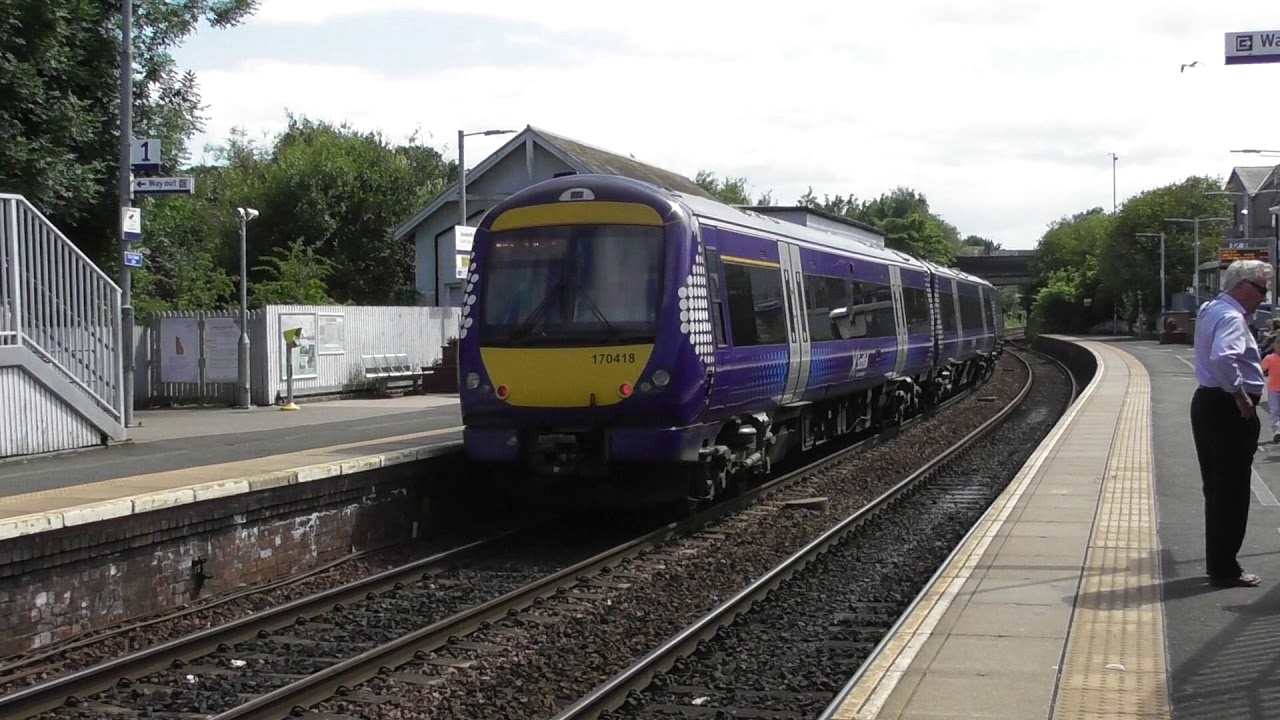 Inverkeithing Station 15/7/19 - YouTube