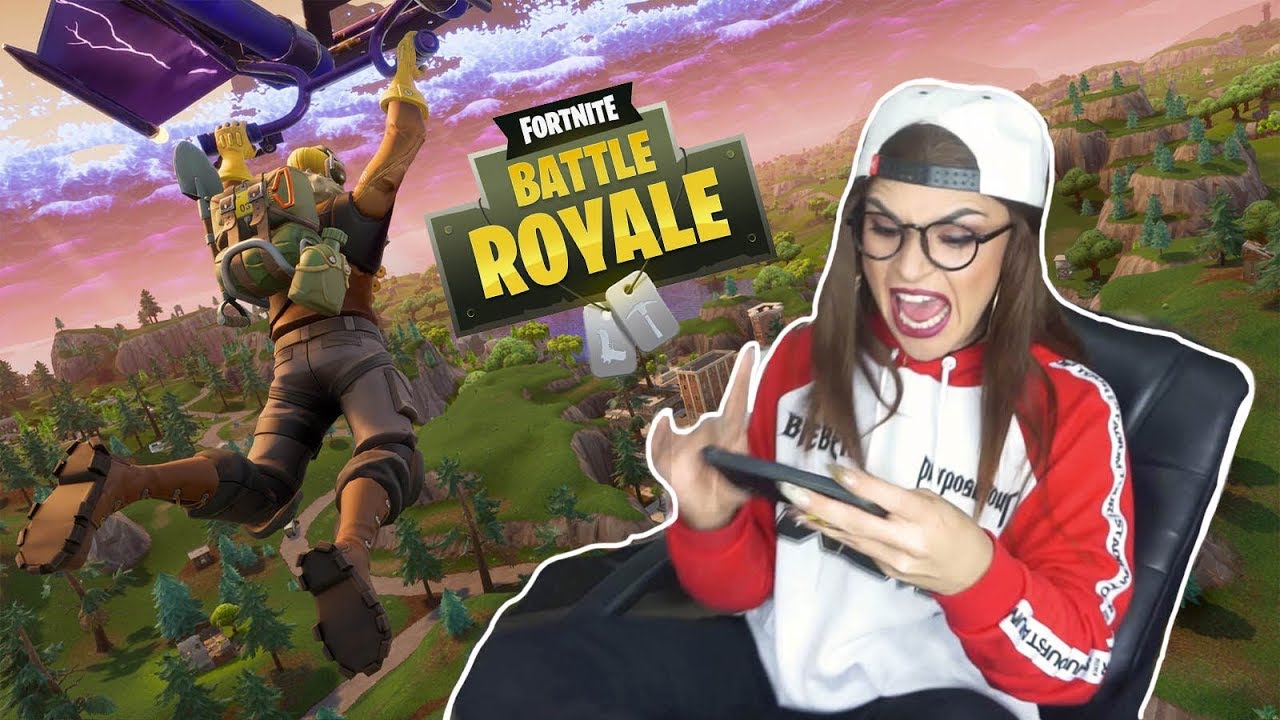 Mi primera vez jugando FORTNITE 😱 - YouTube