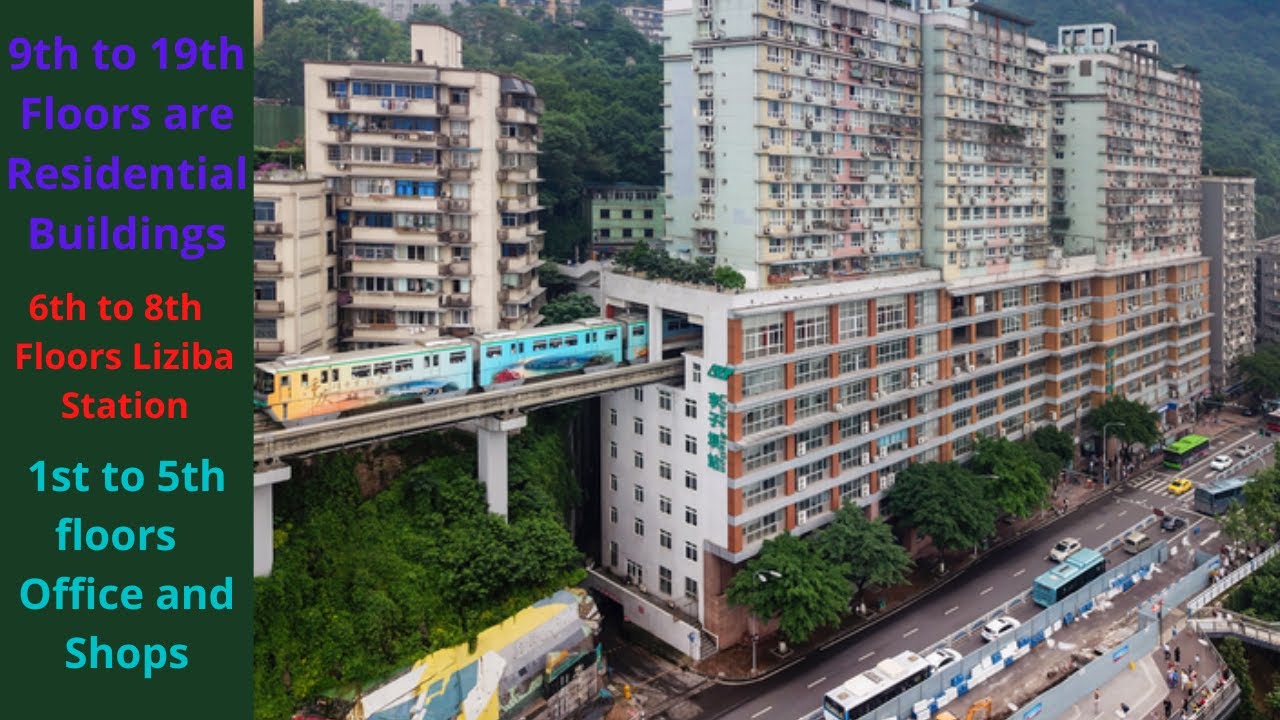 Train Runs Through the Middle of a 19-Story Building | Catch The Train ...