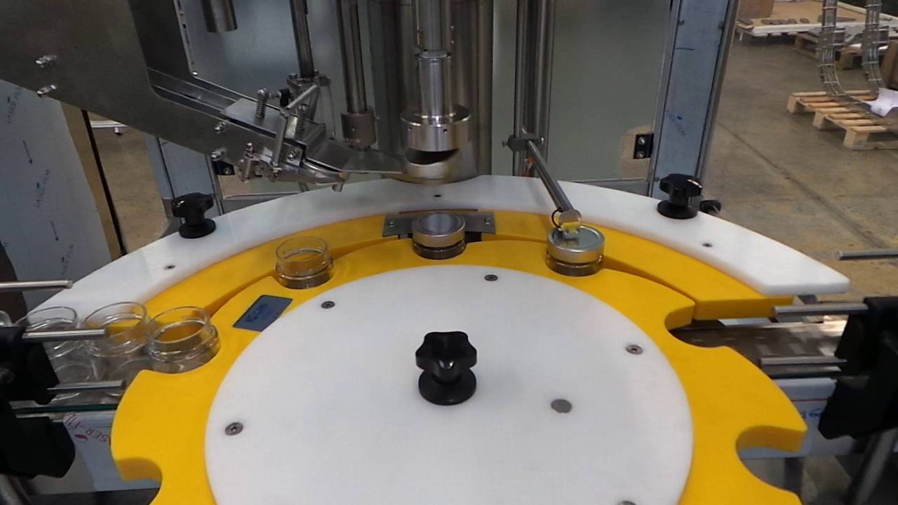Automatic rotary capping machine TA 1 PP - Twist-off caps - Size 2 ...