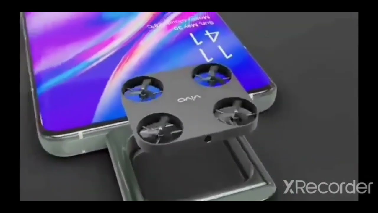 Smartphone with built-in drone. - YouTube