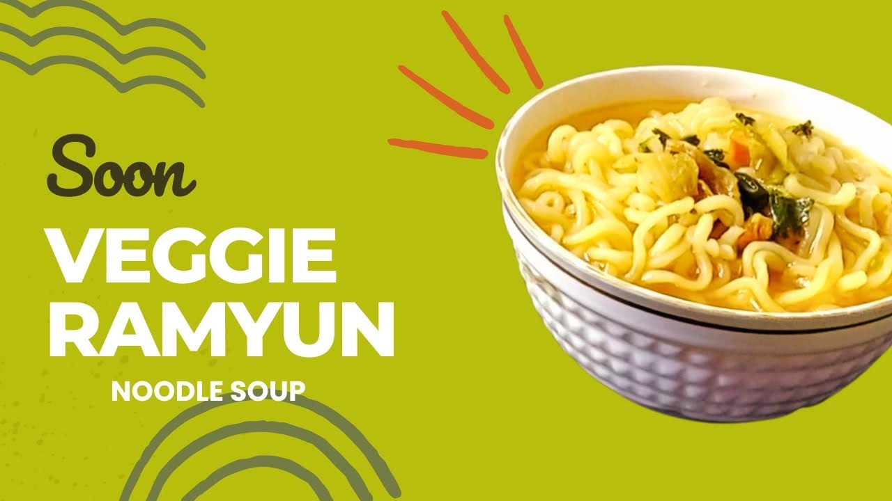 Nongshim Soon Veggie Ramyun Noodle Soup | Korean Food | Eating Show ...
