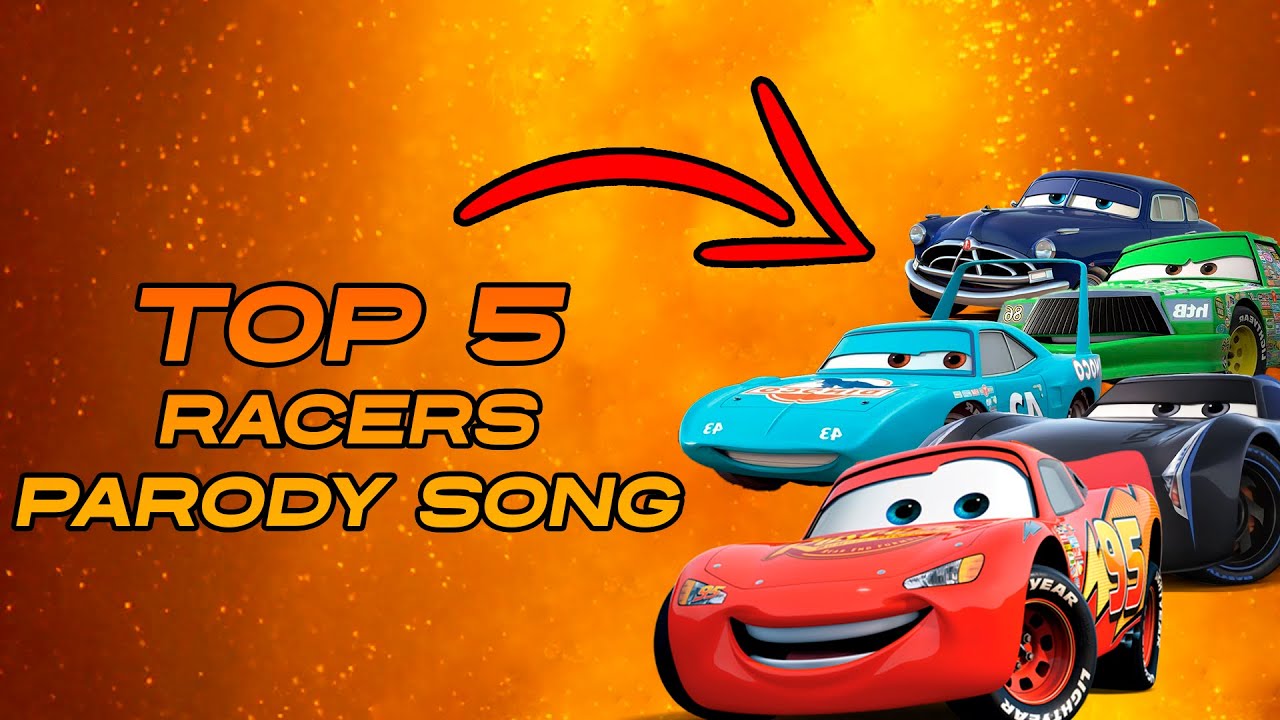 TOP 5 CARS SONGS! TOP PISTON CUP Songs Parody - YouTube