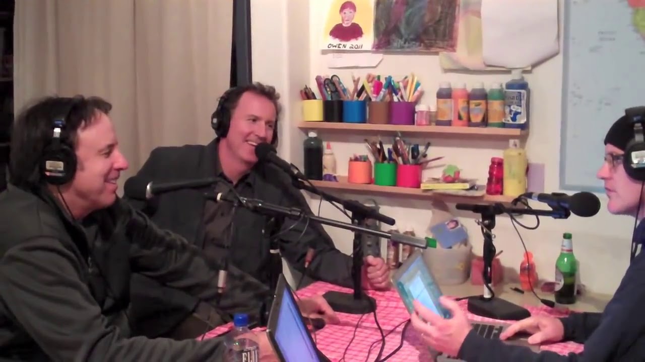 Fitzdog Radio BTS w/ Kevin Nealon and Mike Gibbons | Greg Fitzsimmons ...