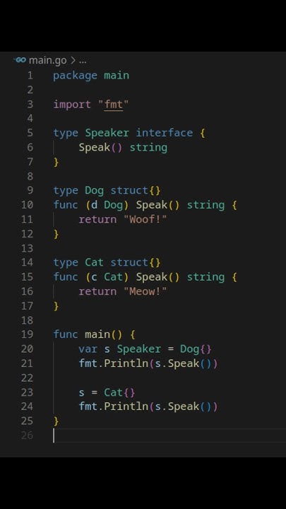Go Golang: Interfaces - YouTube