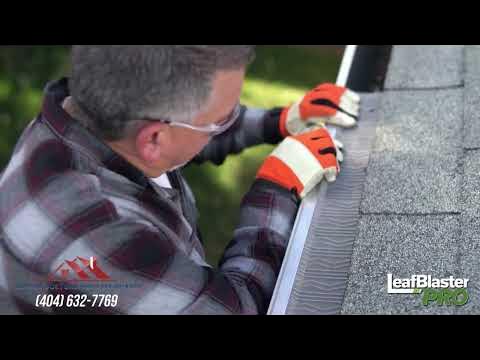 LeafBlaster Pro Custom Video GUTTER DOCTORS AND LEAF GUARDS - YouTube