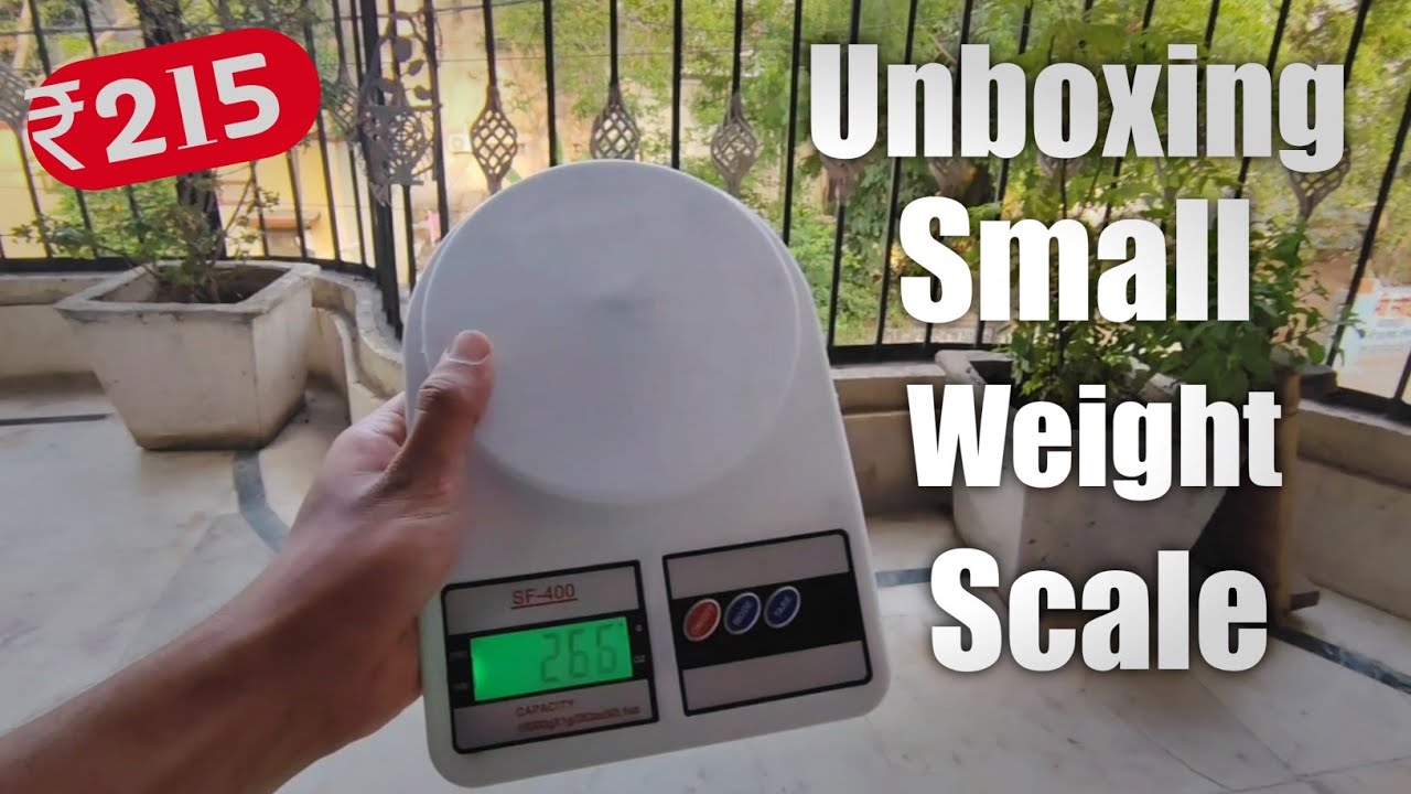 Unboxing Texla 1gm To 10kg Electronic Kitchen Scale | Small Weight ...
