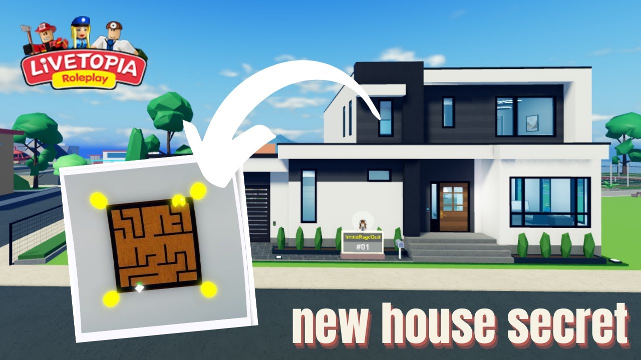 NEW *PUZZLE SECRET* IN NEW HOUSE LIVETOPIA🏡// UPDATE 104 // Livetopia ...
