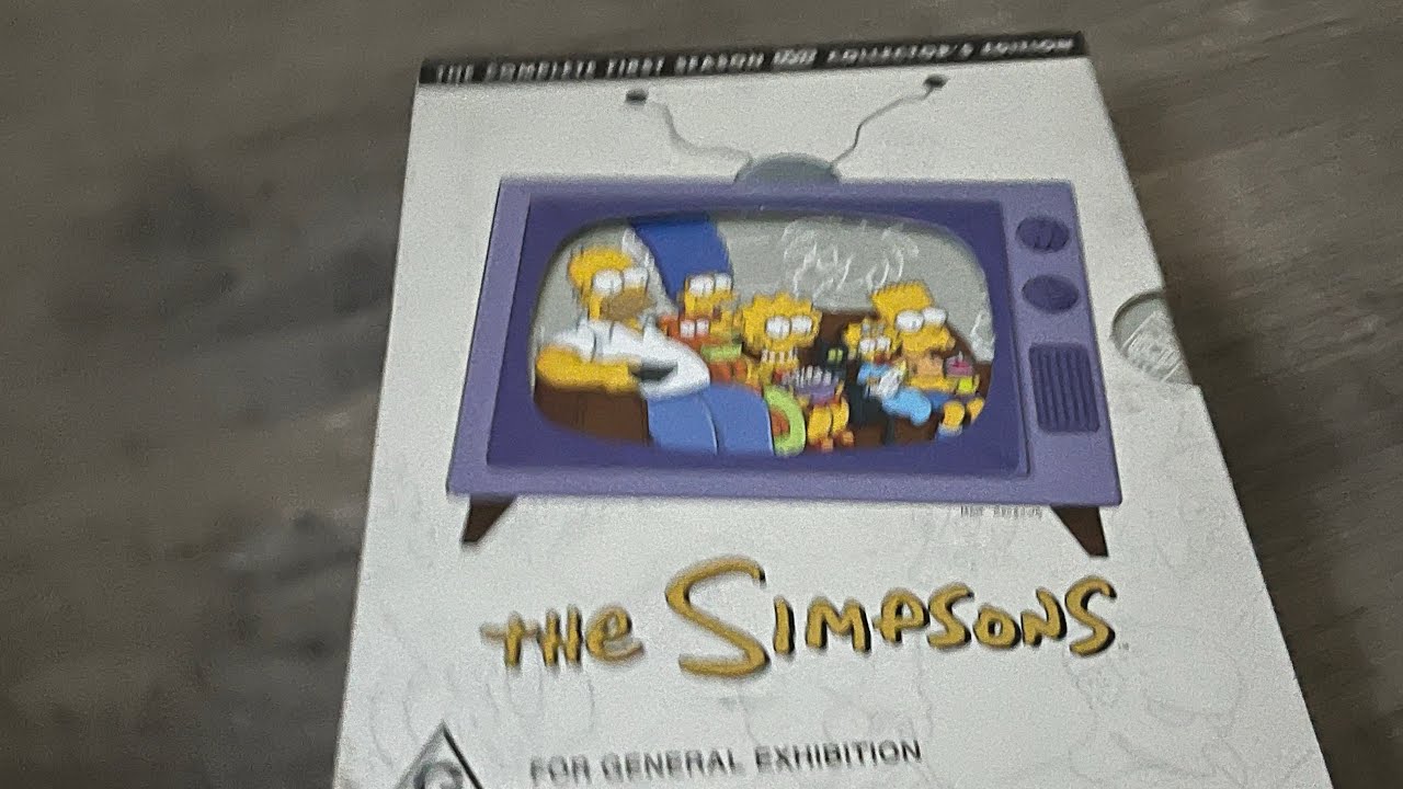 Opening To The Simpsons: The Complete First Season 2001 DVD (1989-1907 ...