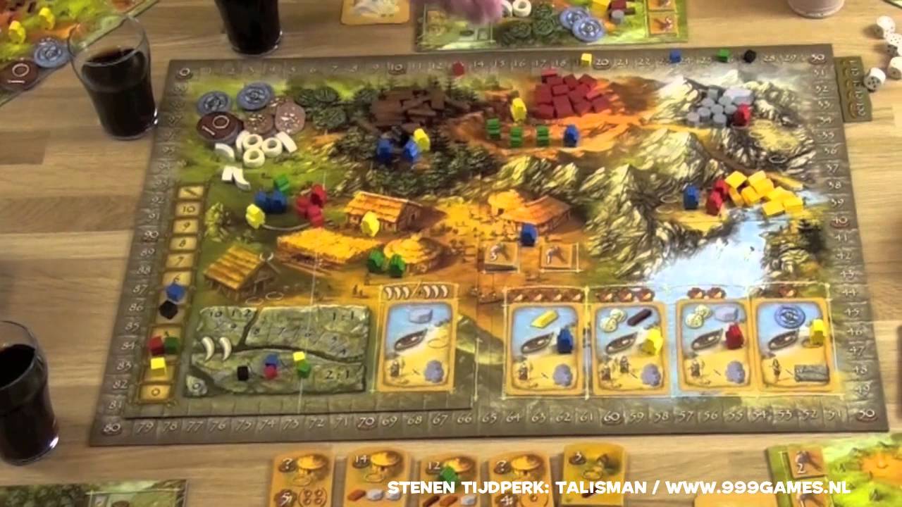 Stenen Tijdperk Talisman Trailer - 999 Games - YouTube