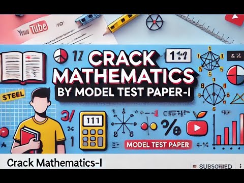 Crack Mathematics-I by Model Test paper-I for RGPV Feb 2025 Examination ...