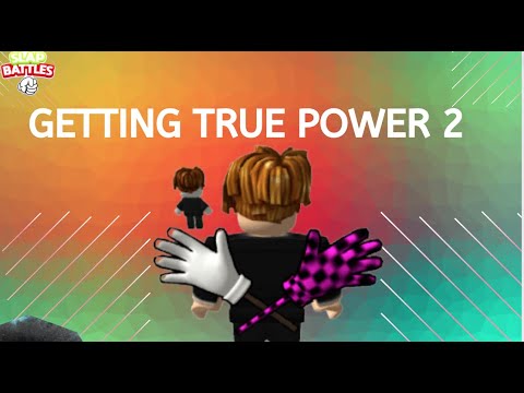 Getting True Power 2 | Roblox Slap Royale - YouTube