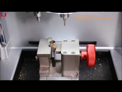 alpha key machine cut tubular keys - YouTube