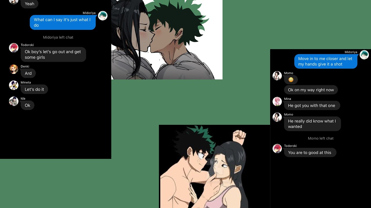Just Friends Izuku X Momo Mha Youtube