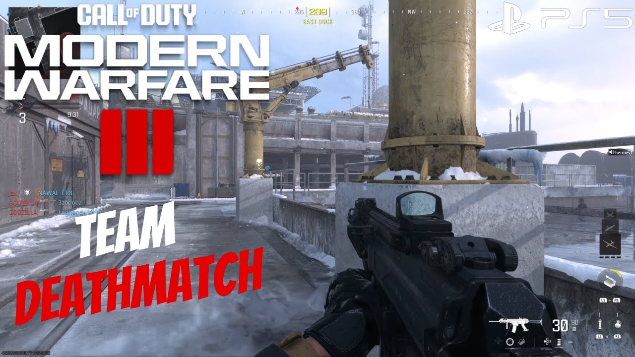 CALL OF DUTY MODERN WARFARE 3 - TEAMDEATH MATCH SUB BASE MULTIPLAYER ...