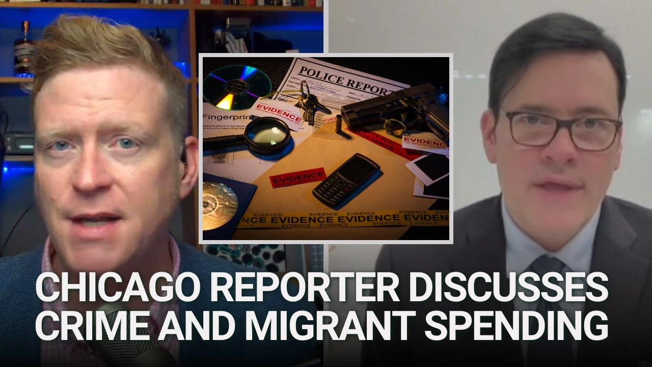 Chicago reporter discusses crime and migrant spending - YouTube