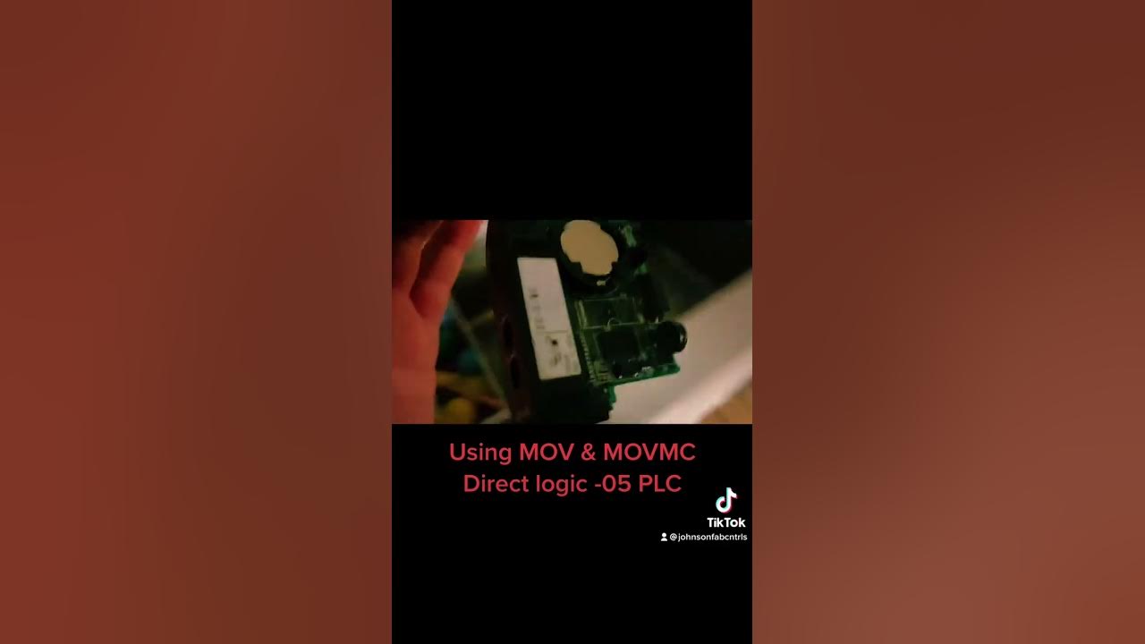 Direct logic 05 , using MOV and MOVMC within direct soft 06 software ...