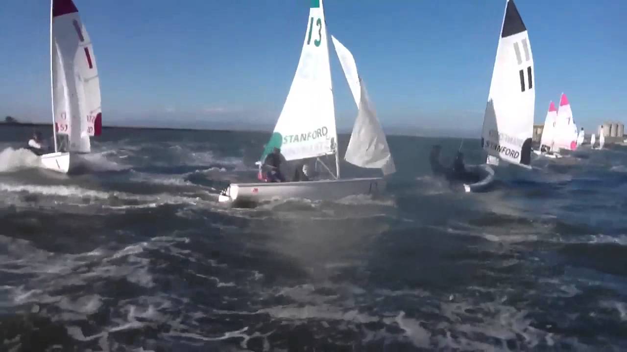 Heavy wind gybes - YouTube