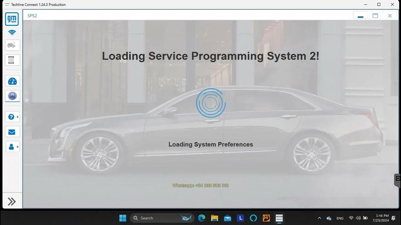 GM SPS2 programming online access - YouTube