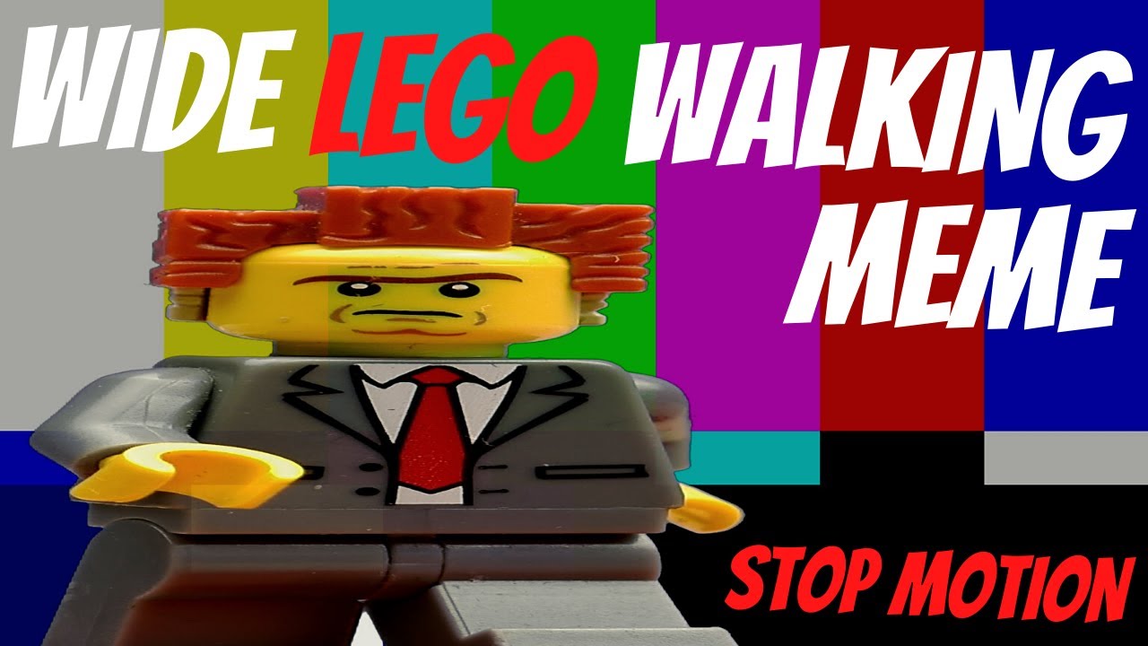 Wide LEGO Putin walking meme - YouTube