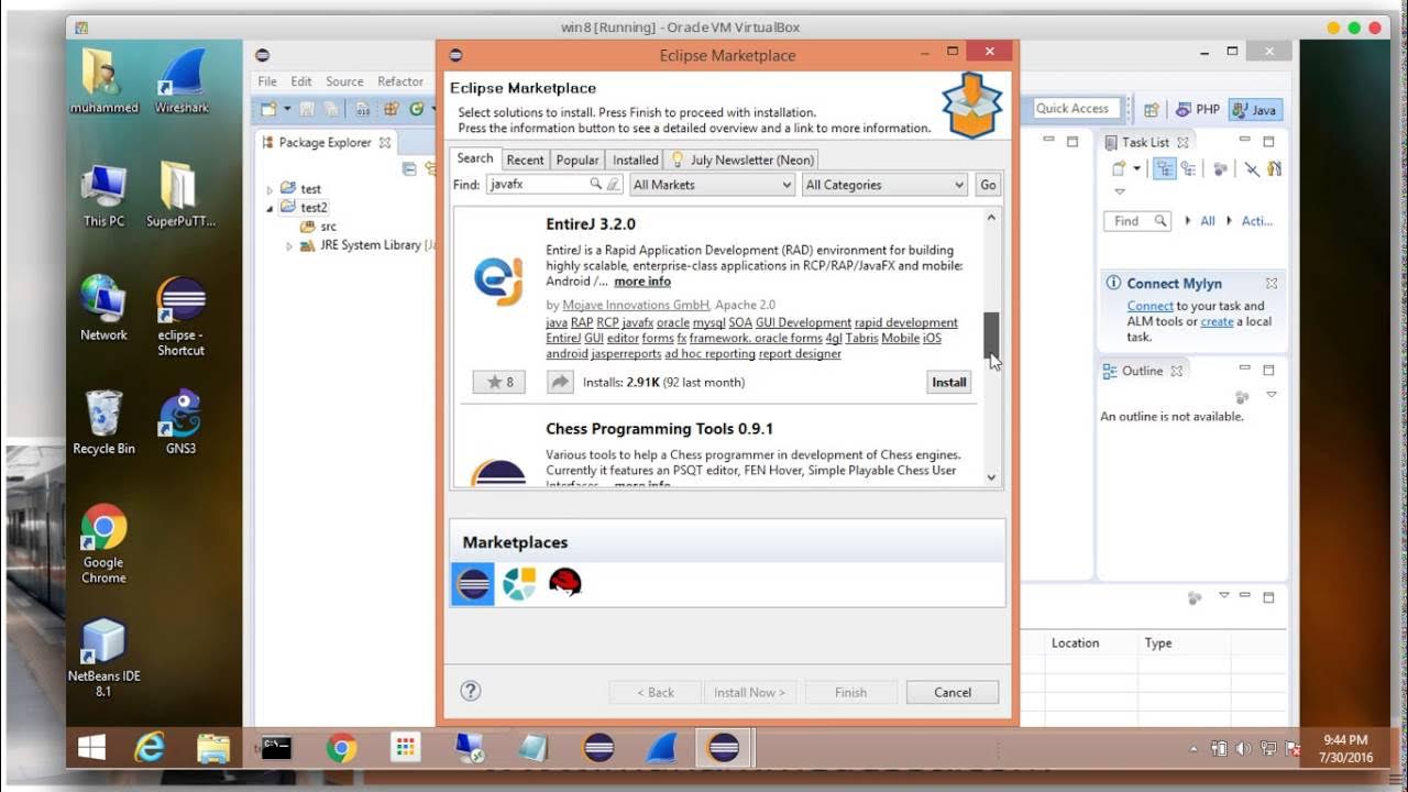 42 JAVA FX GUI Scene Builder Drag & Drop - YouTube