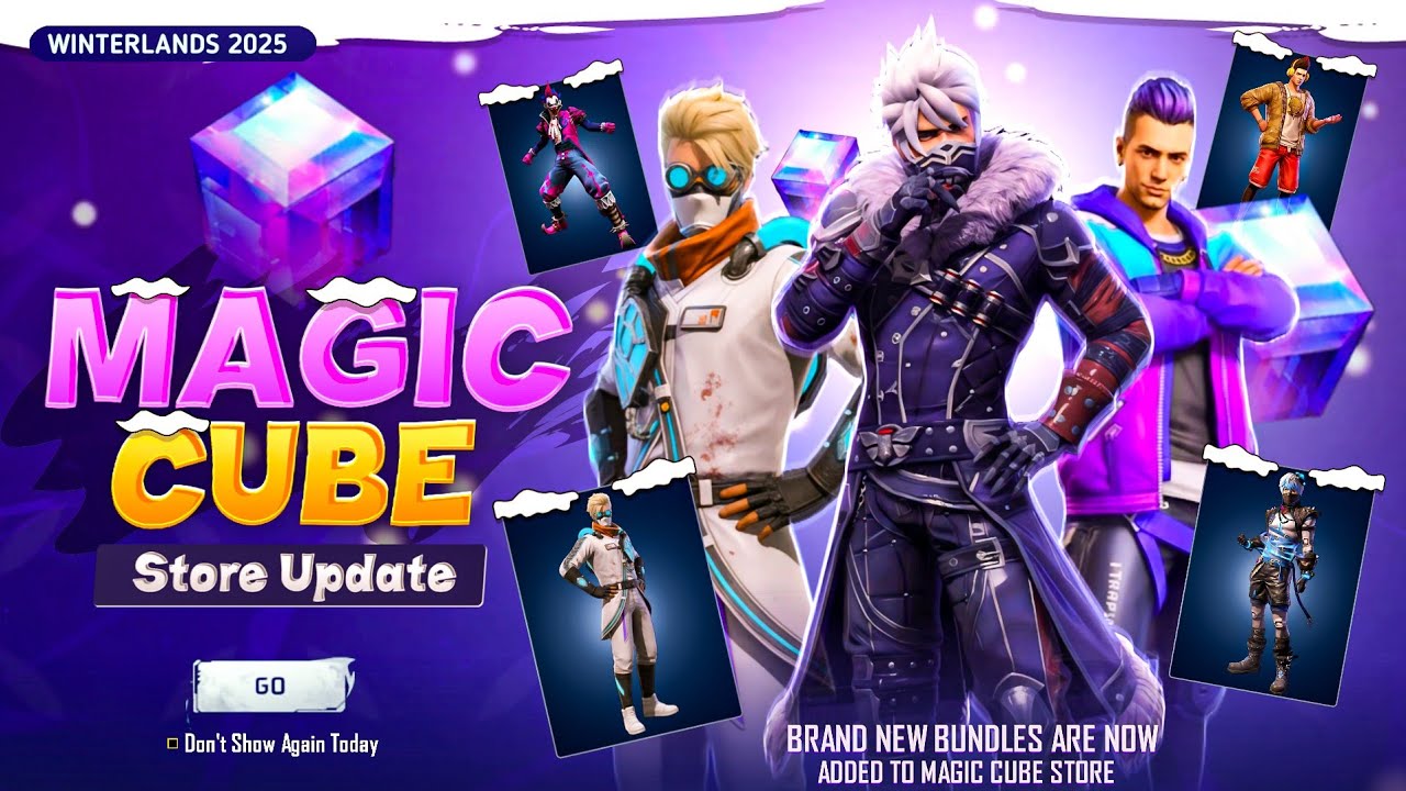 Winter Special Magic Cube Store Update🔥🥳|Next Magic Cube Bundle | Free ...