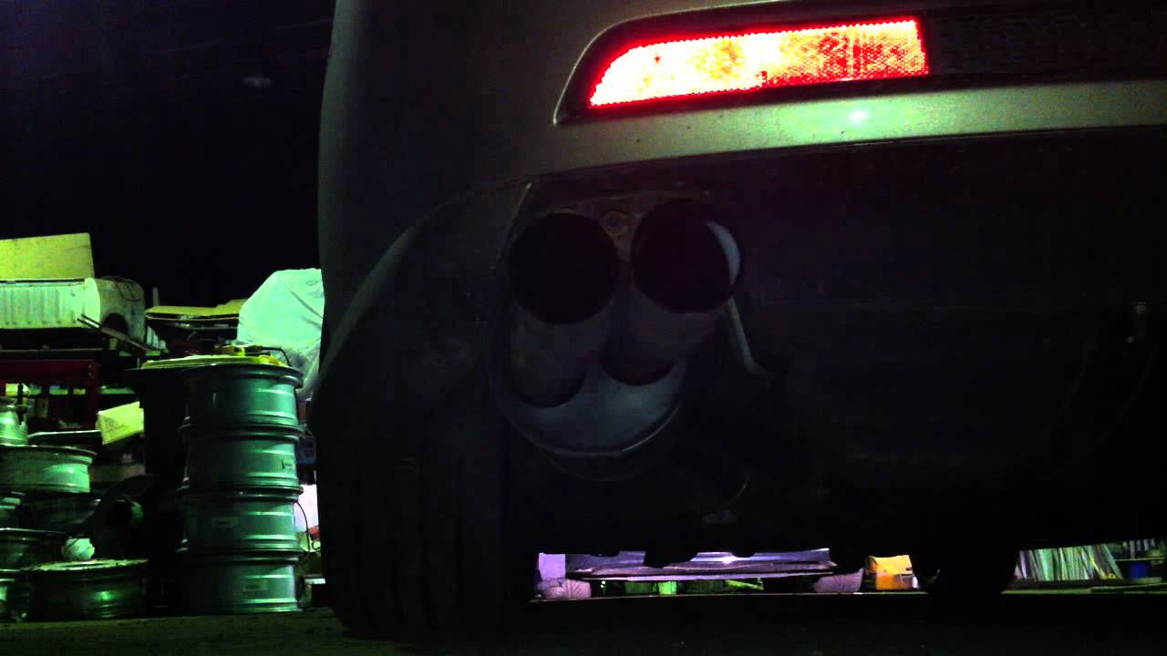 VY V6 Supercharged exhaust - YouTube