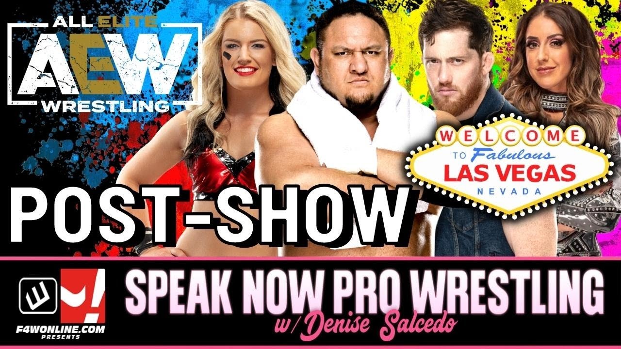 AEW DYNAMITE: DOUBLE OR NOTHING GO HOME SHOW! | Speak Now Pro Wrestling ...