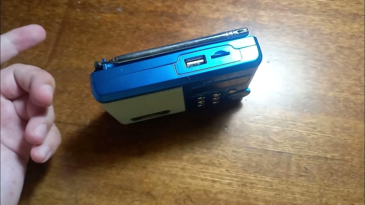 Портативная акустика (радиоприёмник) PORTABLE SOUND RANGER (PERFEO) - YouTube