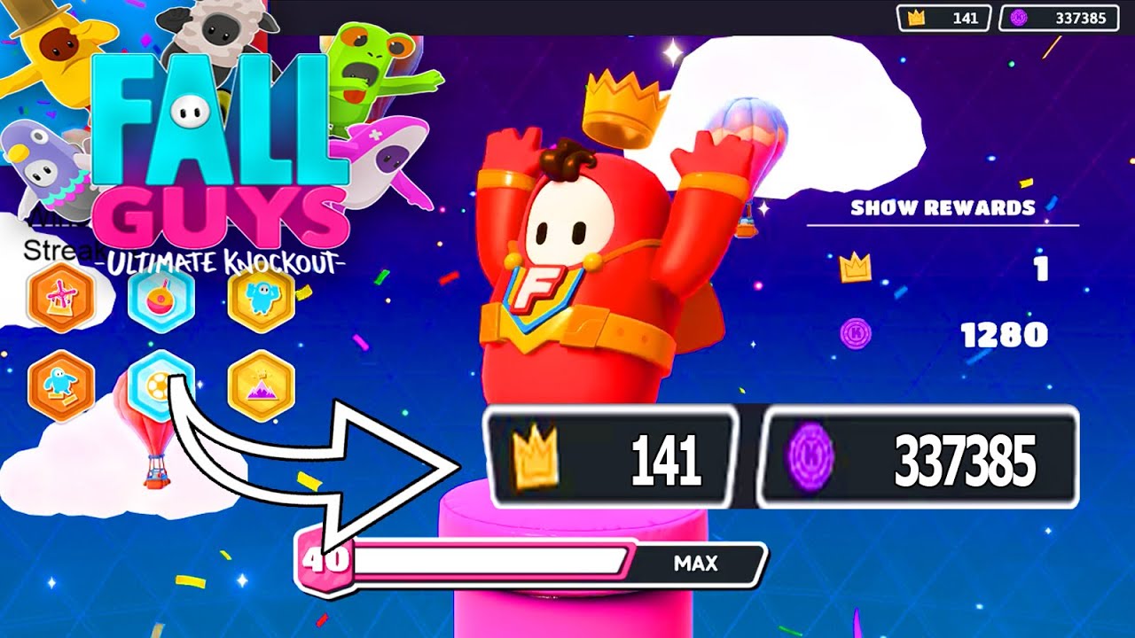 FALL GUYS - HOW TO MAKE SO MUCH MONEY in fall guys ultimate knockout ...