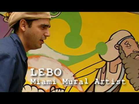 LEBO- Miami Mural Artist - YouTube